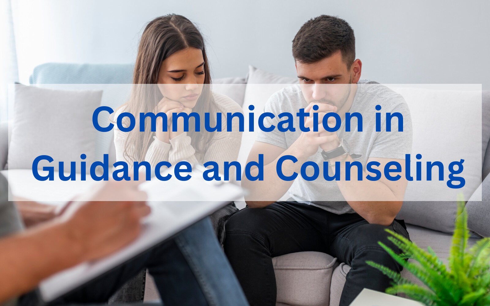 Communication in Guidance and Counseling – Nurses Online Discussion